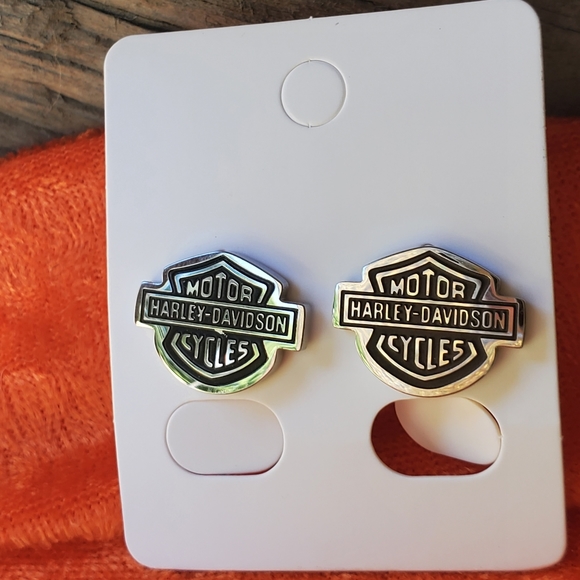 Harley-Davidson | Jewelry | 2 Leftharley Davidson Earrings | Poshmark